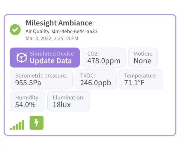 IoT Sensor Simulator | IoT Sensor Project | myDevices