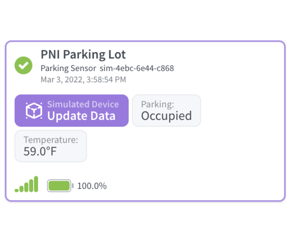IoT Sensor Simulator | IoT Sensor Project | myDevices