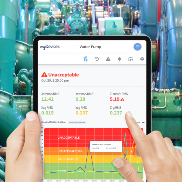 Mechanical Vibration Monitoring Solution | Vibration sensor