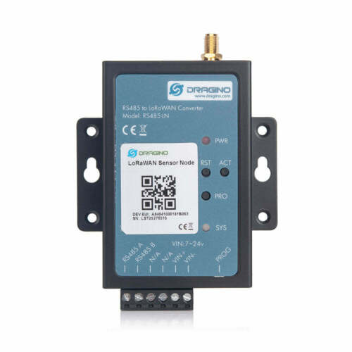 Dragino Modbus IoT | Modbus to LoraWAN converter