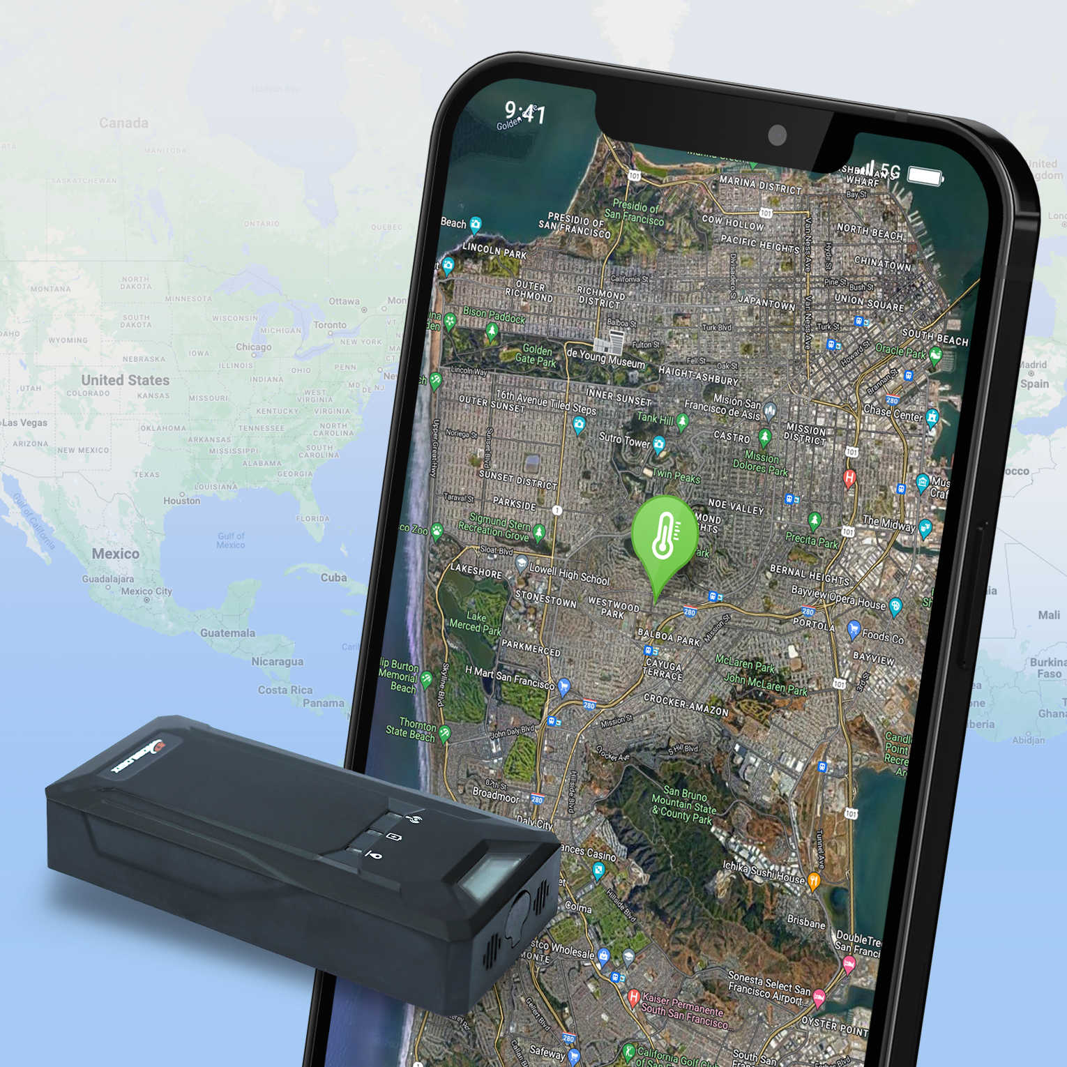 GPS, Temperature, and Impact Tracker - Mobilogix - myDevices