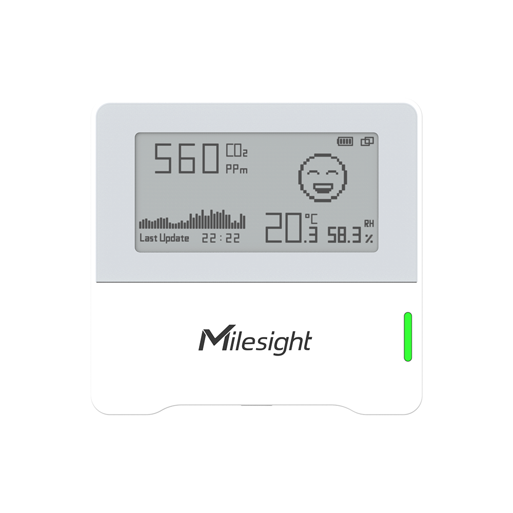 Milesight AM103 Ambiance Monitoring Sensor with Smart Display - myDevices