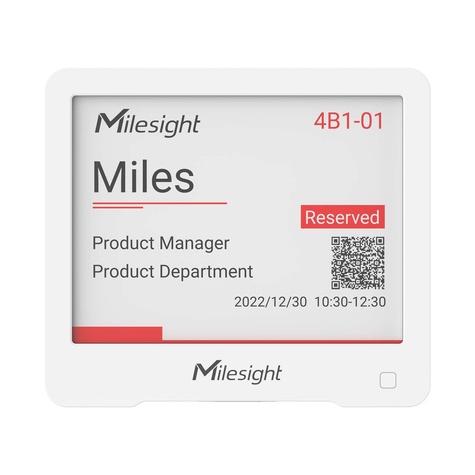 Milesight DS3604 IoT E-Ink Display - myDevices