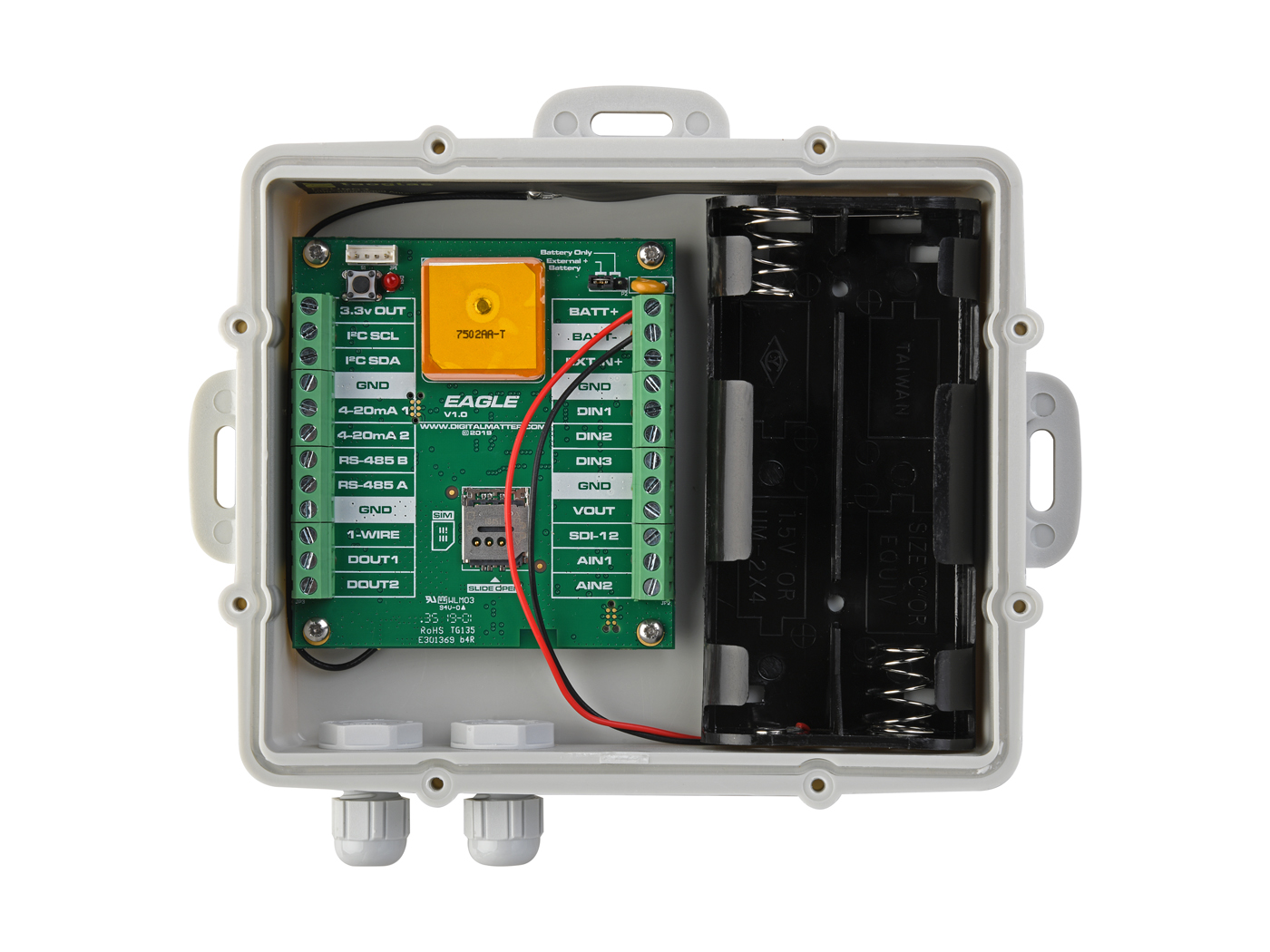 Digital Matter Eagle 4G Battery-powered GPS With Max IO and Sensor ...