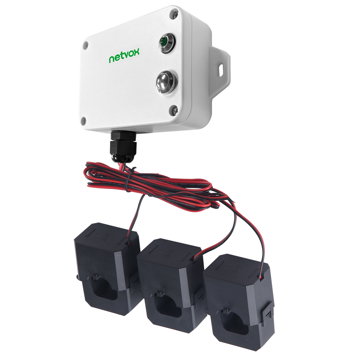 Netvox Wireless 3-Phase Current Meter with 3 x 250A Clamp-On CT - myDevices