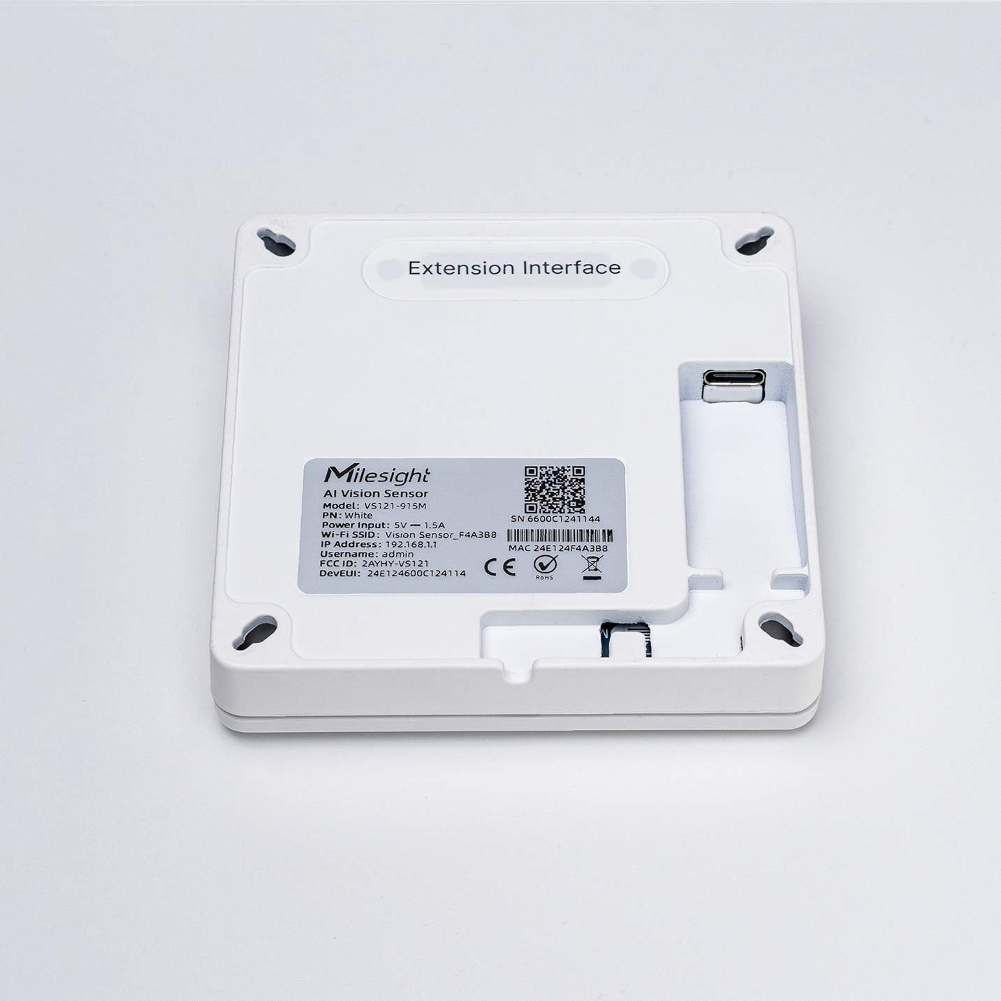 Milesight High Ceiling Mount AI Workplace Sensor - myDevices